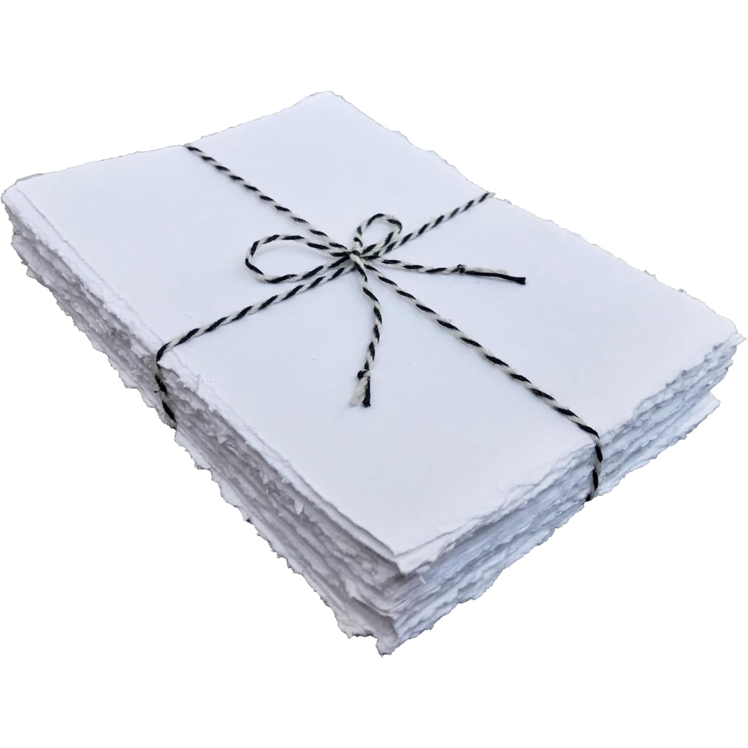 400 GSM / 25 MMF7 Sheets Deckle Edge Blank Drawing Watercolor Paper ...