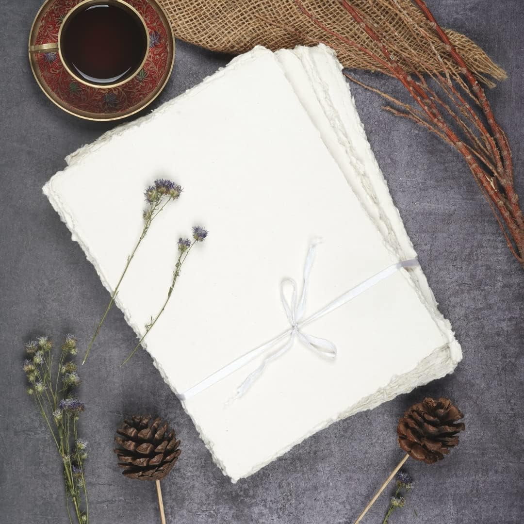 400 GSM / 25 Sheets - Rough/Textured Watercolor Drawing/Sketching Paper ...