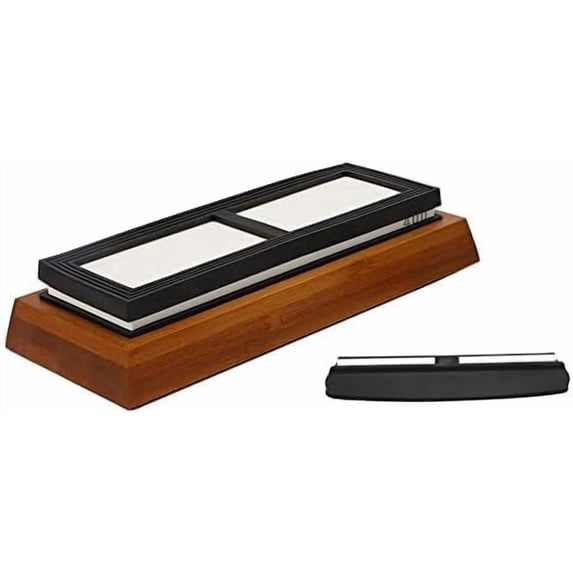 400 Grit Knife Sharpening Stone Whetstone Knife Sharpener Kitchen ...