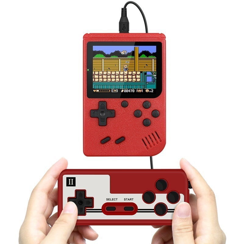 400-In-1 Retro With 2-Player Controller, Rechargeable Battery, And TV ...