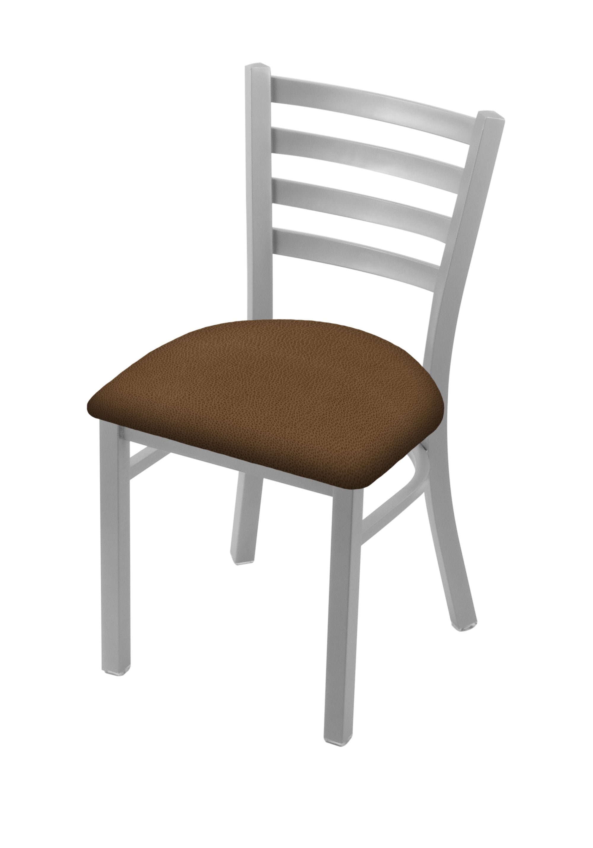 400 Jackie 18" Chair with Anodized Nickel Finish and Rein Thatch Seat ...