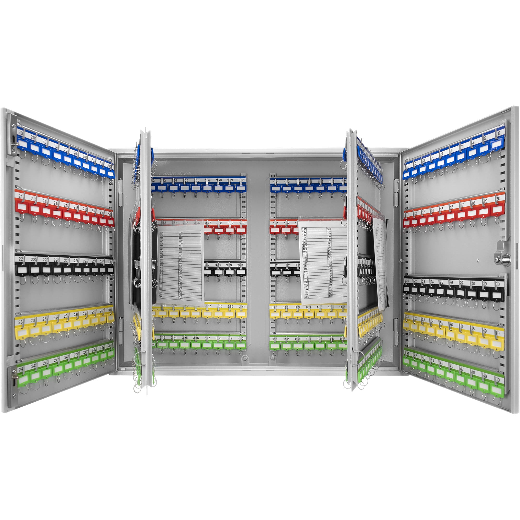 400 Keys Adjustable Key Lock Box With Digital Lock Grey - Walmart.com