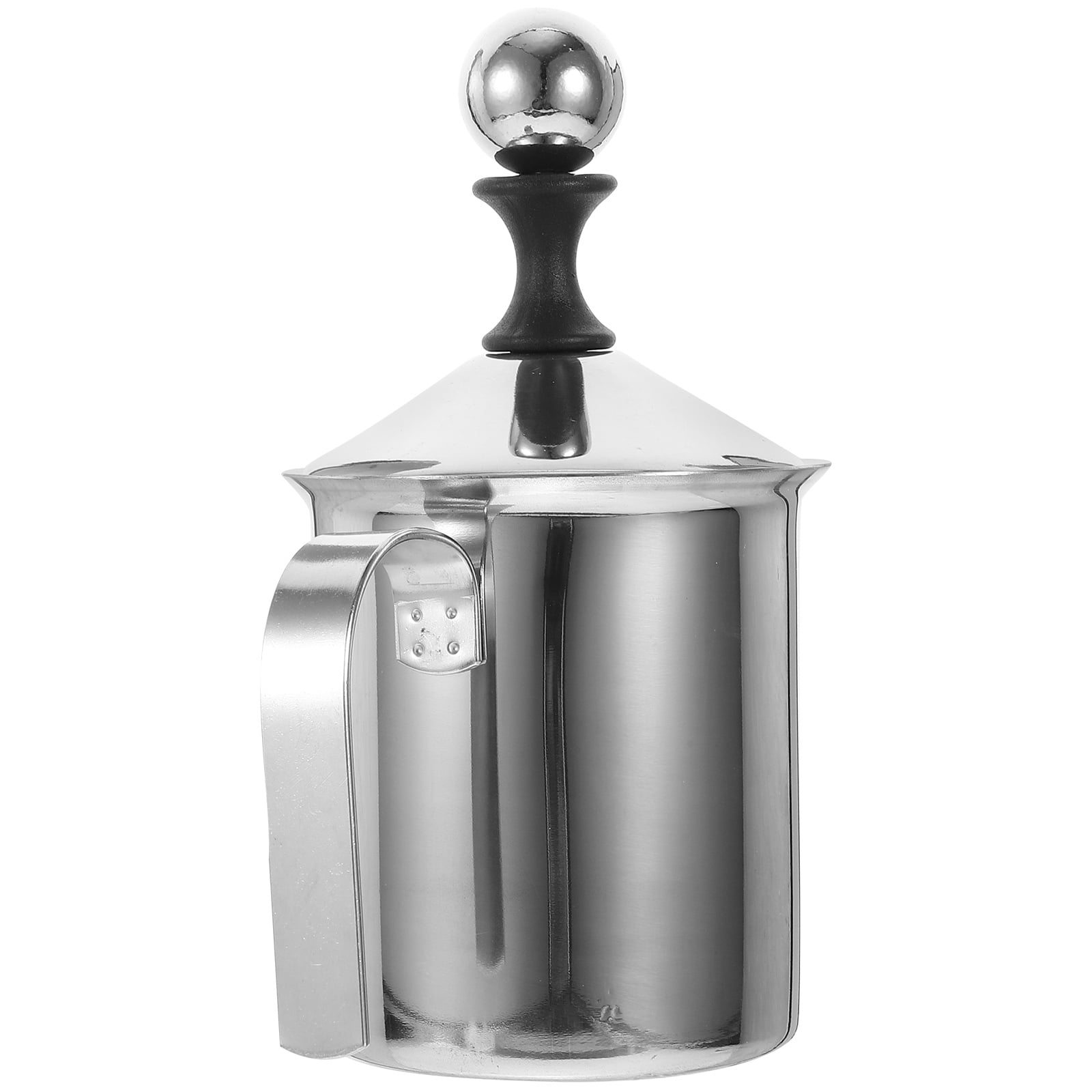 400 Ml Stainless Steel Milk Frother Coffee Maker Foamer Frothether Hot Chocolate - Walmart.com