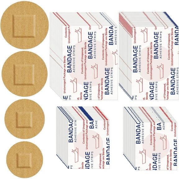 Small Round Bandages Face