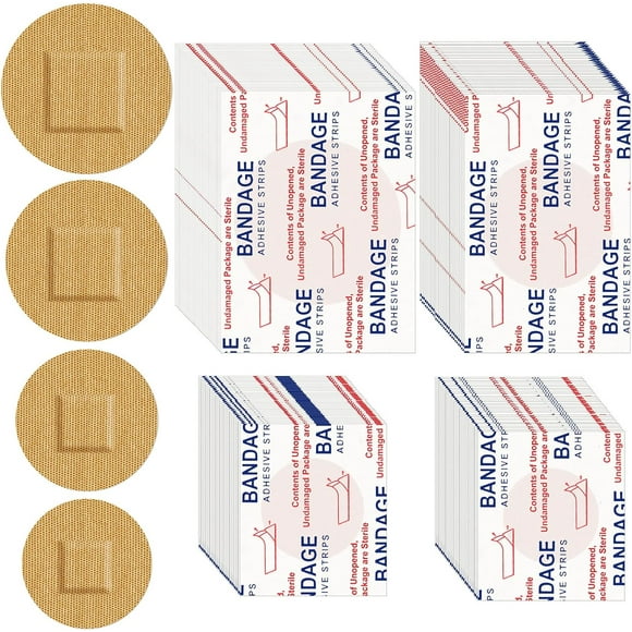 Small Round Bandages Face