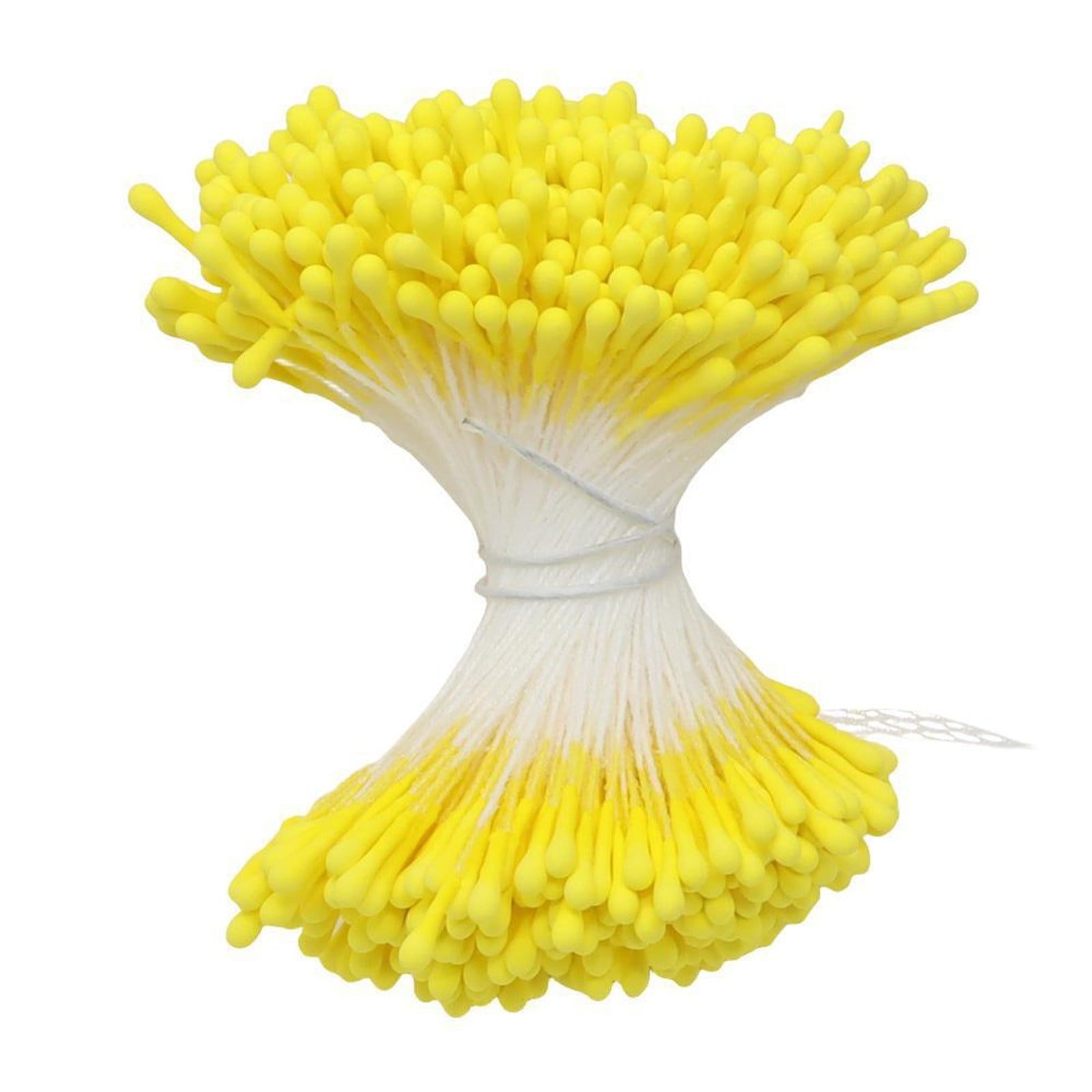 400 Pack Artificial Flower Stamens for DIY Floral Crafts Matte Double ...