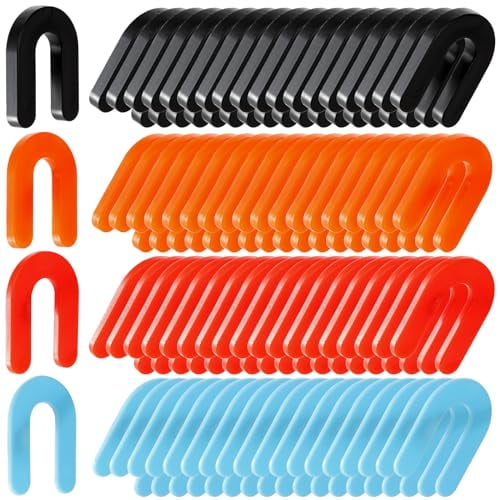 400 Pack U Shaped Tile Spacers, Horseshoe Shims, Plastic U Shims for ...