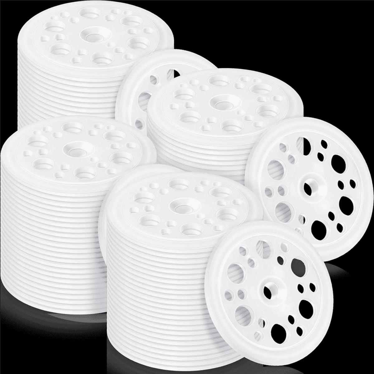 400 Pcs 1.77 Inch/ 45 mm Plastic Insulation Washers Load Spreading ...