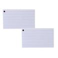 400 Pcs 3x5 College Ruled Index Cards for Exam Prep To-Do Lists Home ...