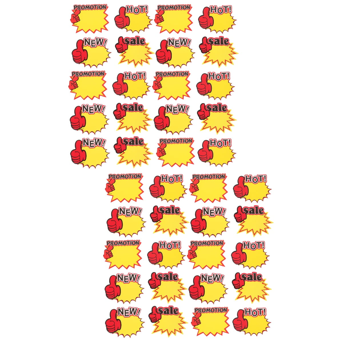 400 Pcs Commodity Price Tag Gift Labels Useful Price Signs Advertising ...