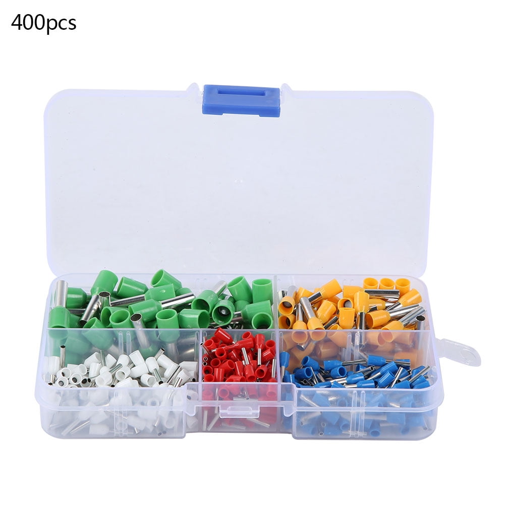 400 Pcs Crimping Terminal Connectors, Insulated Wire Terminals for ...