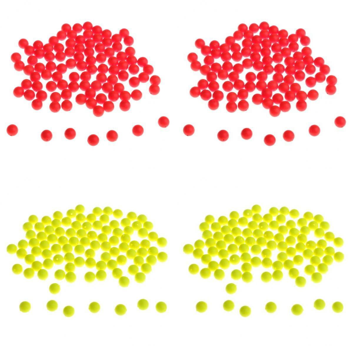 400 Pcs Fishing Float Bobber Ball Foam Indicator - Walmart.com