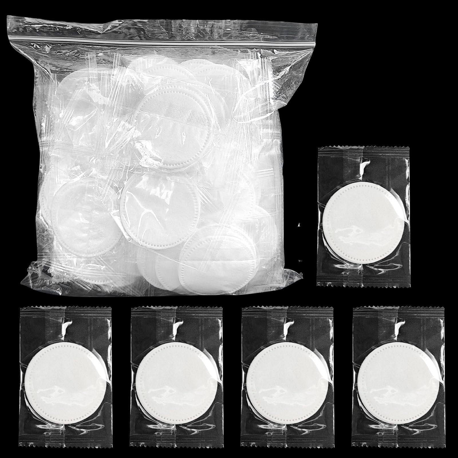 400 Pcs Kheoxusa Individually Wrapped Pads,Individually Wrapped Rounds ...