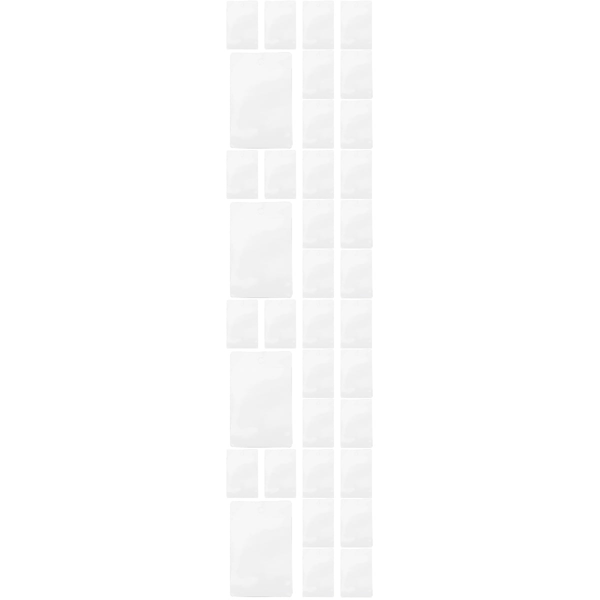 400 Pcs Label Bag Labels Label Covers for Shop Transparent Pocket ...