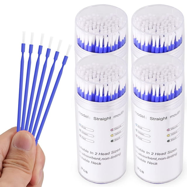 400 Pcs Micro Applicator Brush Disposable Dental Microbrushes ...