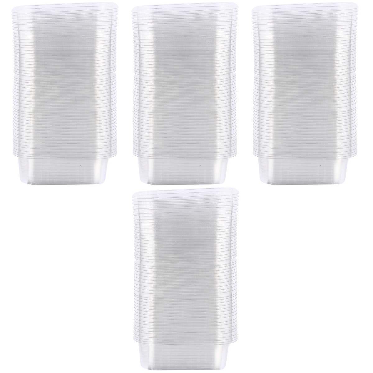 400 Pcs Mooncake Dessert Tray Packing Tray Plastic Inner Tray Food ...