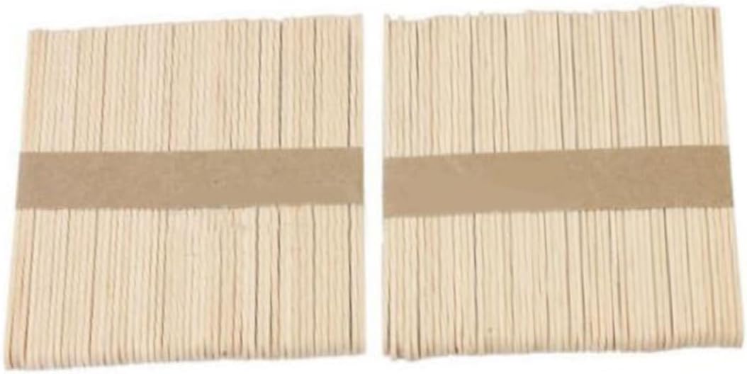 400 Pcs Natural Wood Sticks Natural Sticks Sea Life Stencils Food Grade ...