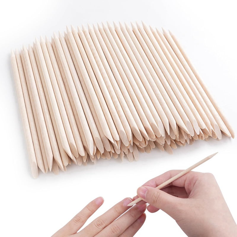 400 Pcs Orange Sticks for Nails, 4.5 Inch Wax Sticks for Waxing, Skin ...
