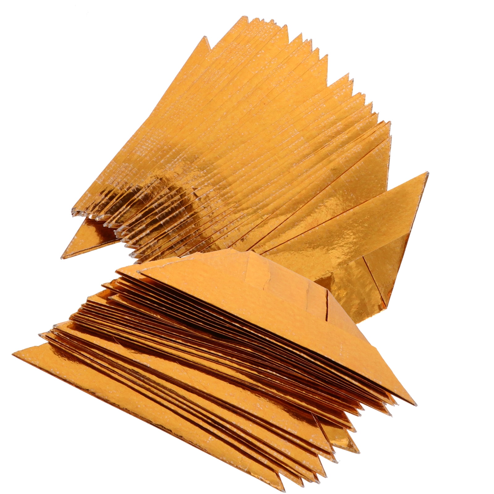 400 Pcs Origami Paper DIY Gold Ingot Paper Gold Ingot Worship Paper ...