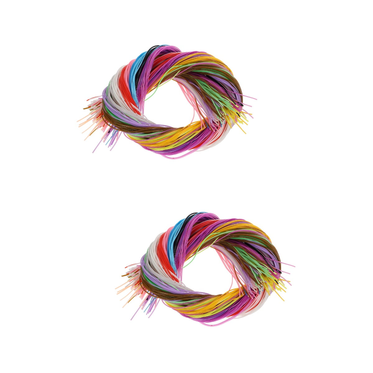 Eease 400 Pcs Plastic Lacing Strings DIY Handmade Craft Lacing Cord ...