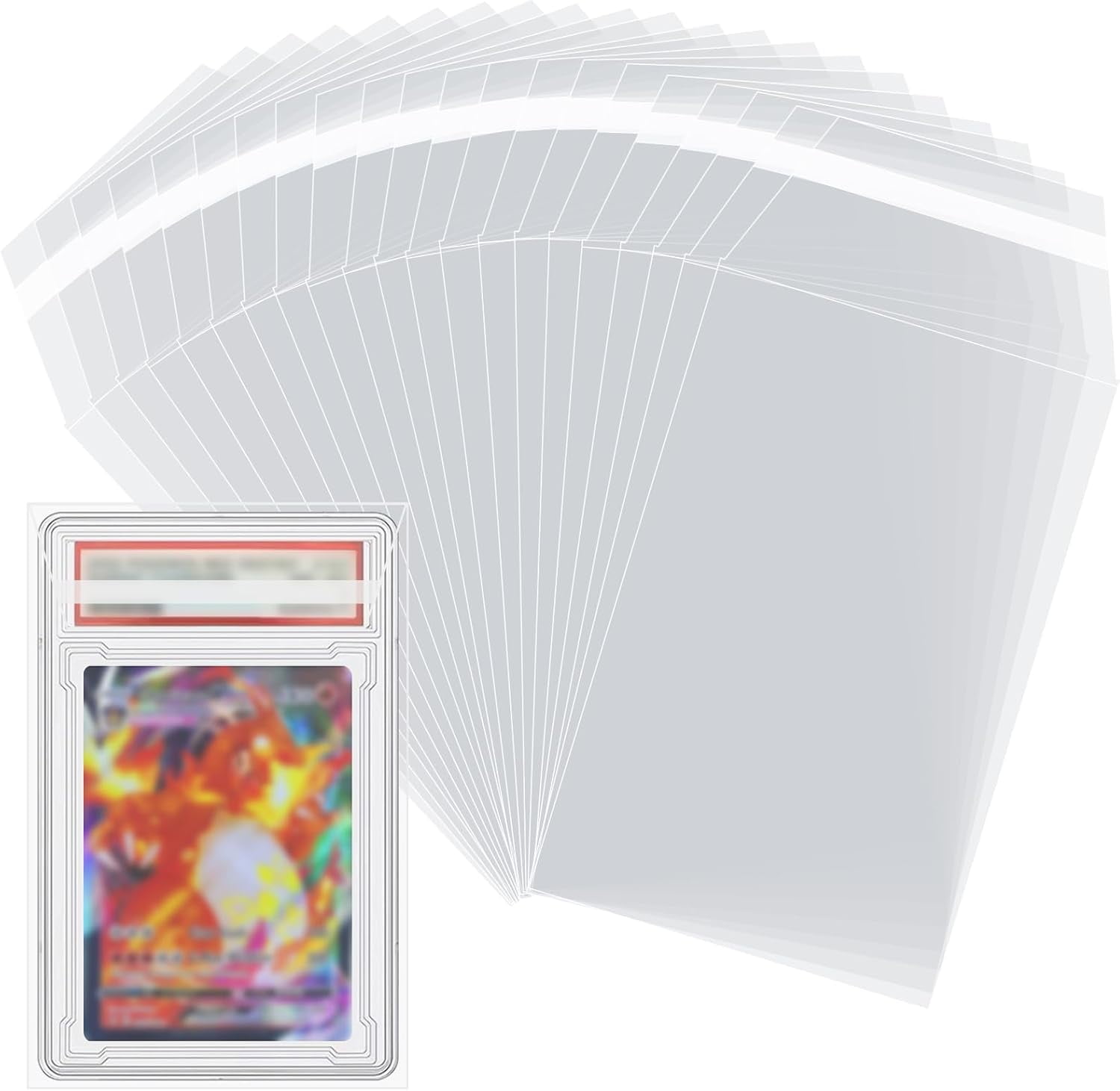 400 Pcs Sleeves for PSA Graded Slabs Ultra Protection PSA Graded Card ...