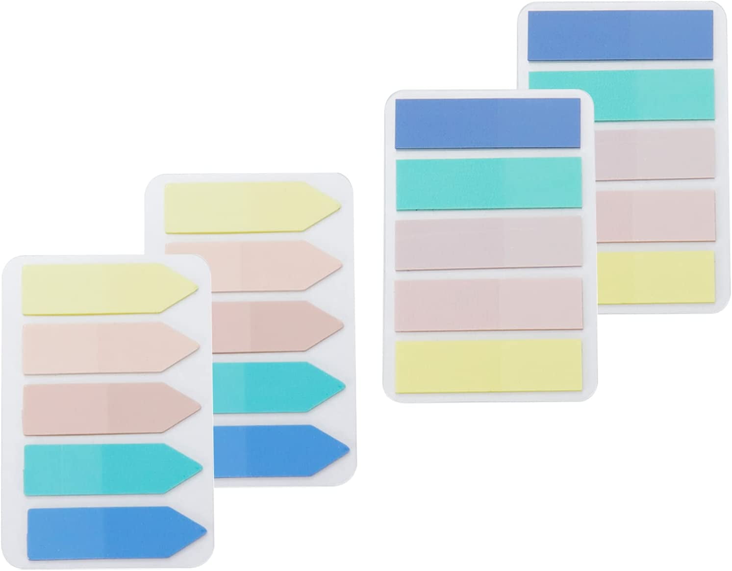 400 Pcs Sticky Index Tabs Color Markers for Book Page Making, Important ...