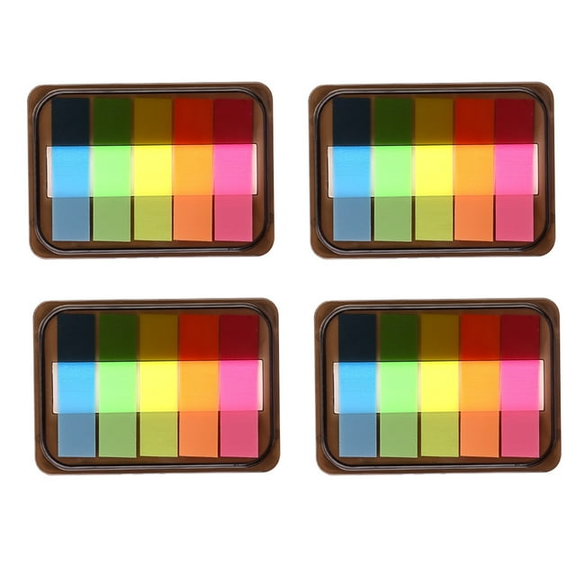 400 Pcs, Transparent Sticky Notes, Page Markers, Book Tabs, Sticky Note ...