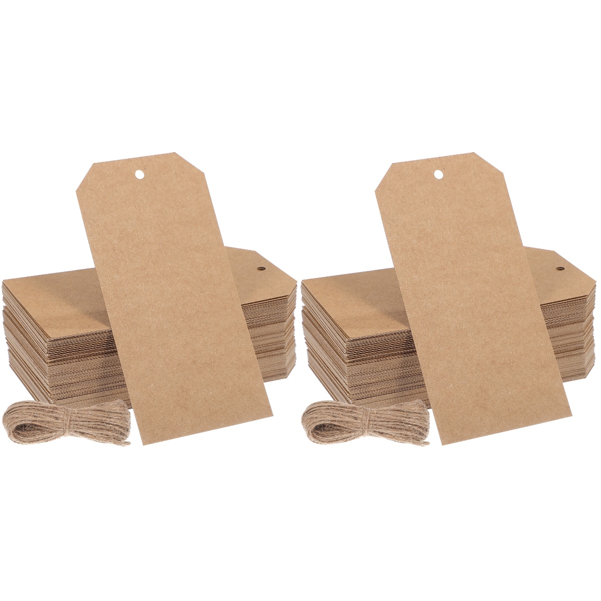 400 Pcs Wire Tags Price Tags With String Blank Paper Tag Wire Labels ...