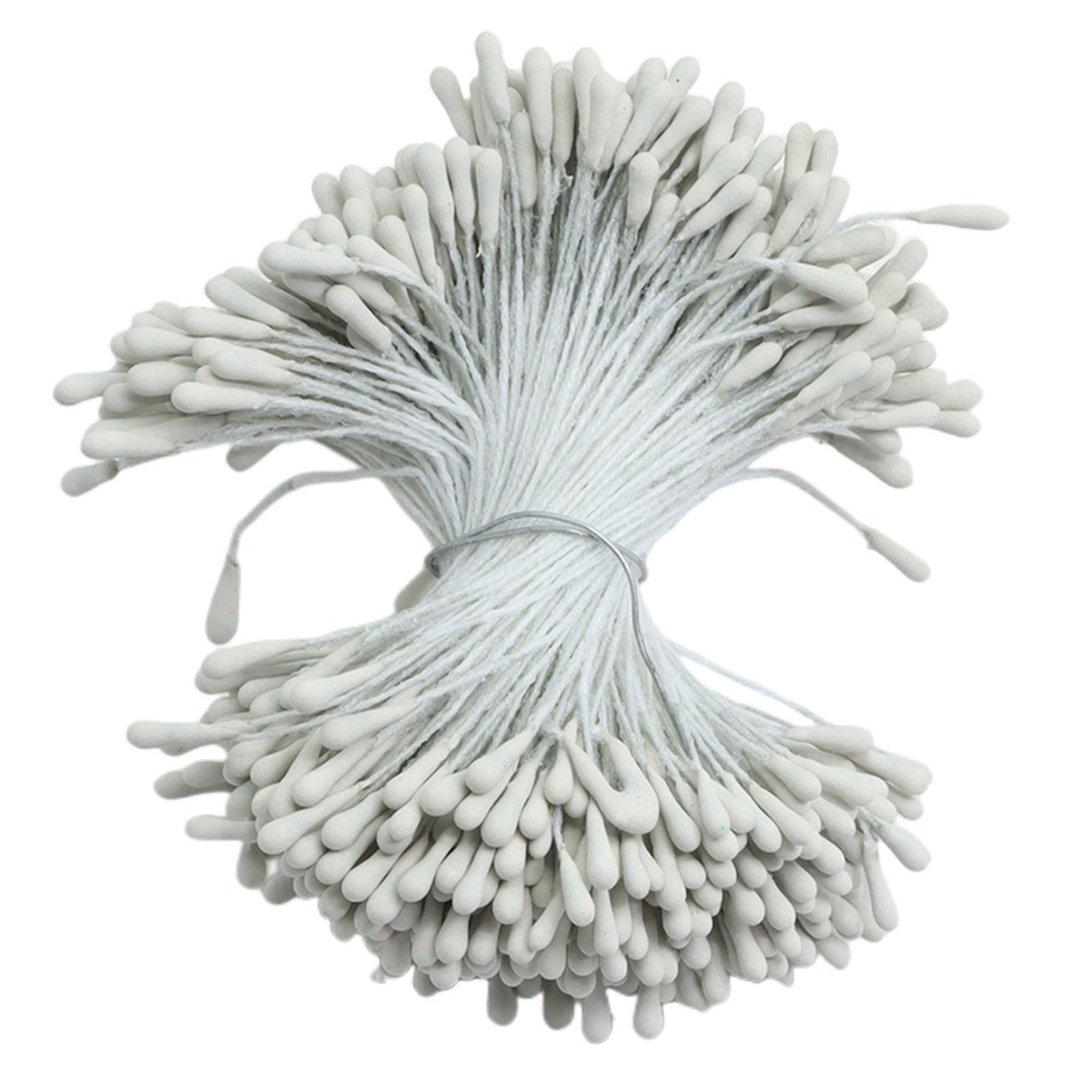400-Piece 0.08-Inch Artificial Flower Stamens – Gypsum Pistils for Rose ...