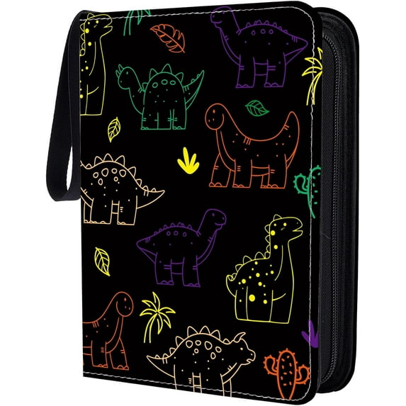 400 Pockets Photocard 50 Pages Blinder Album A5 PU Photocards Holder ...