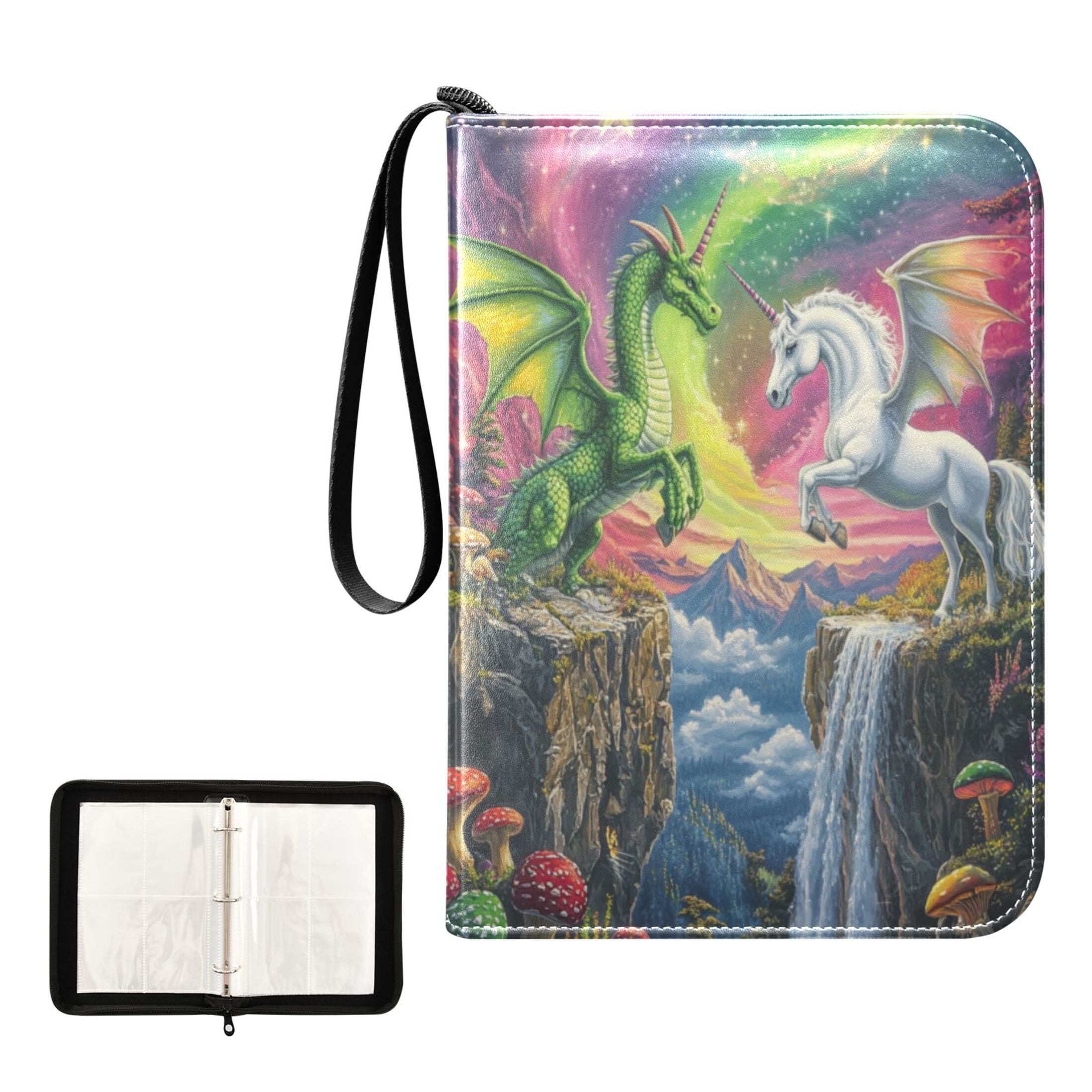 400 Pockets Trading Cards Album,Card Binder 4-Pocket, Cards Collector ...