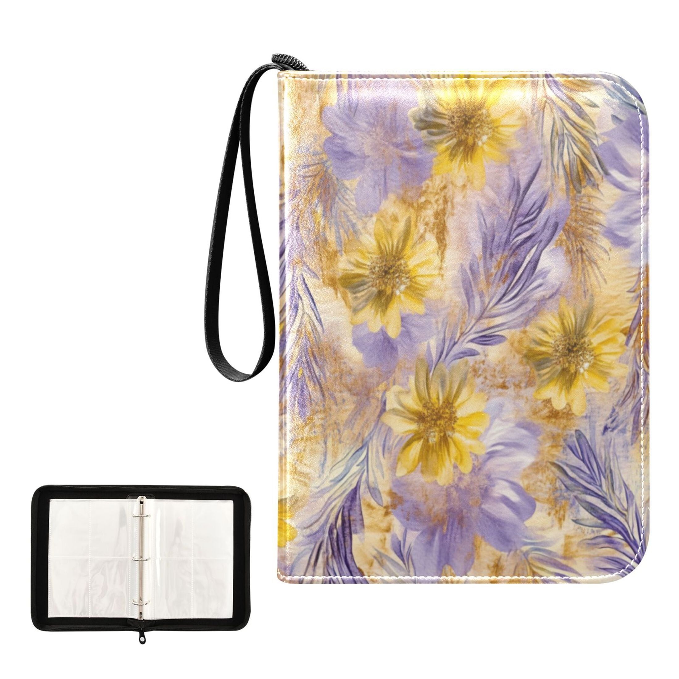 400 Pockets Trading Cards Album,Card Binder 4-Pocket, Cards Collector ...