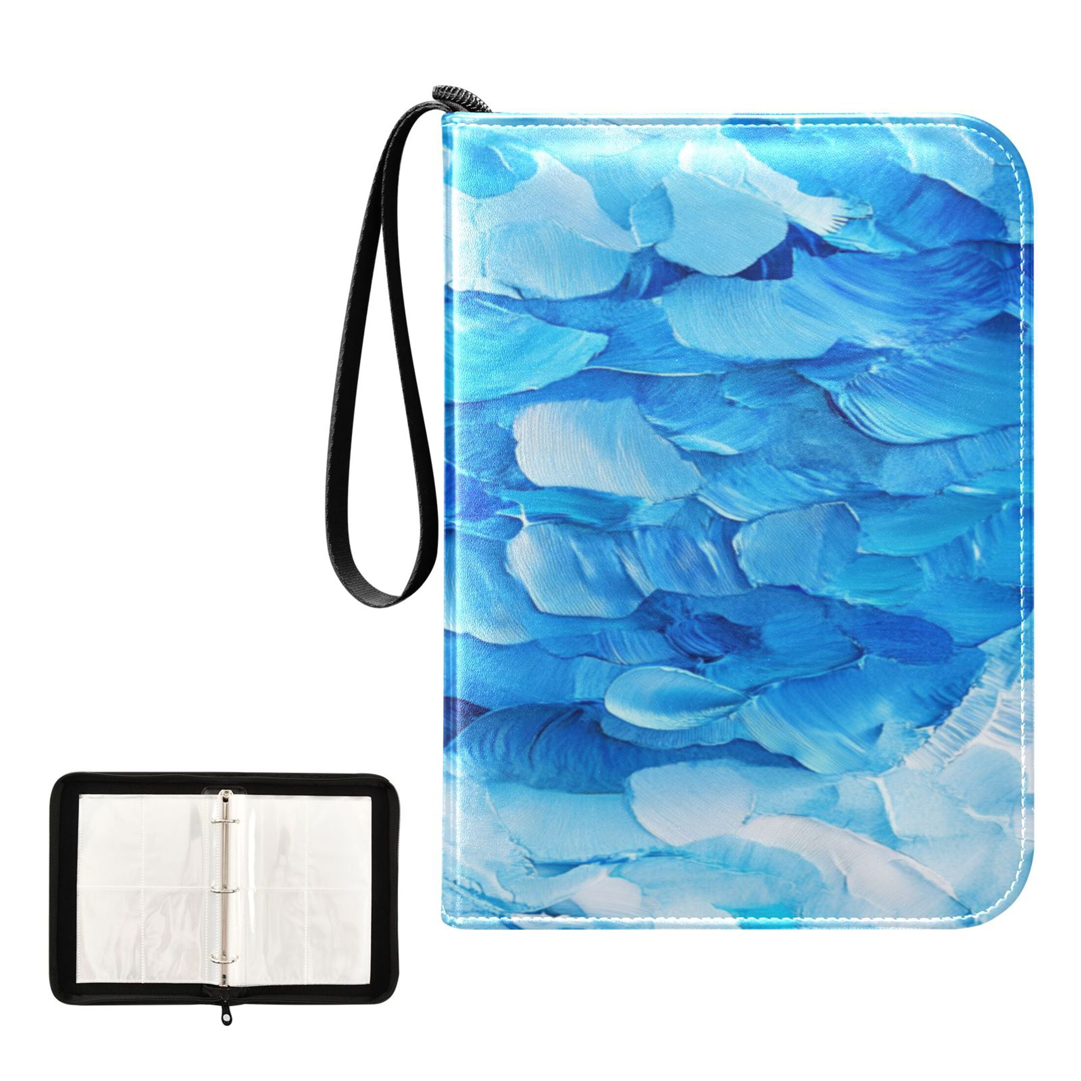 400 Pockets Trading Cards Album,Card Binder 4-Pocket, Cards Collector ...