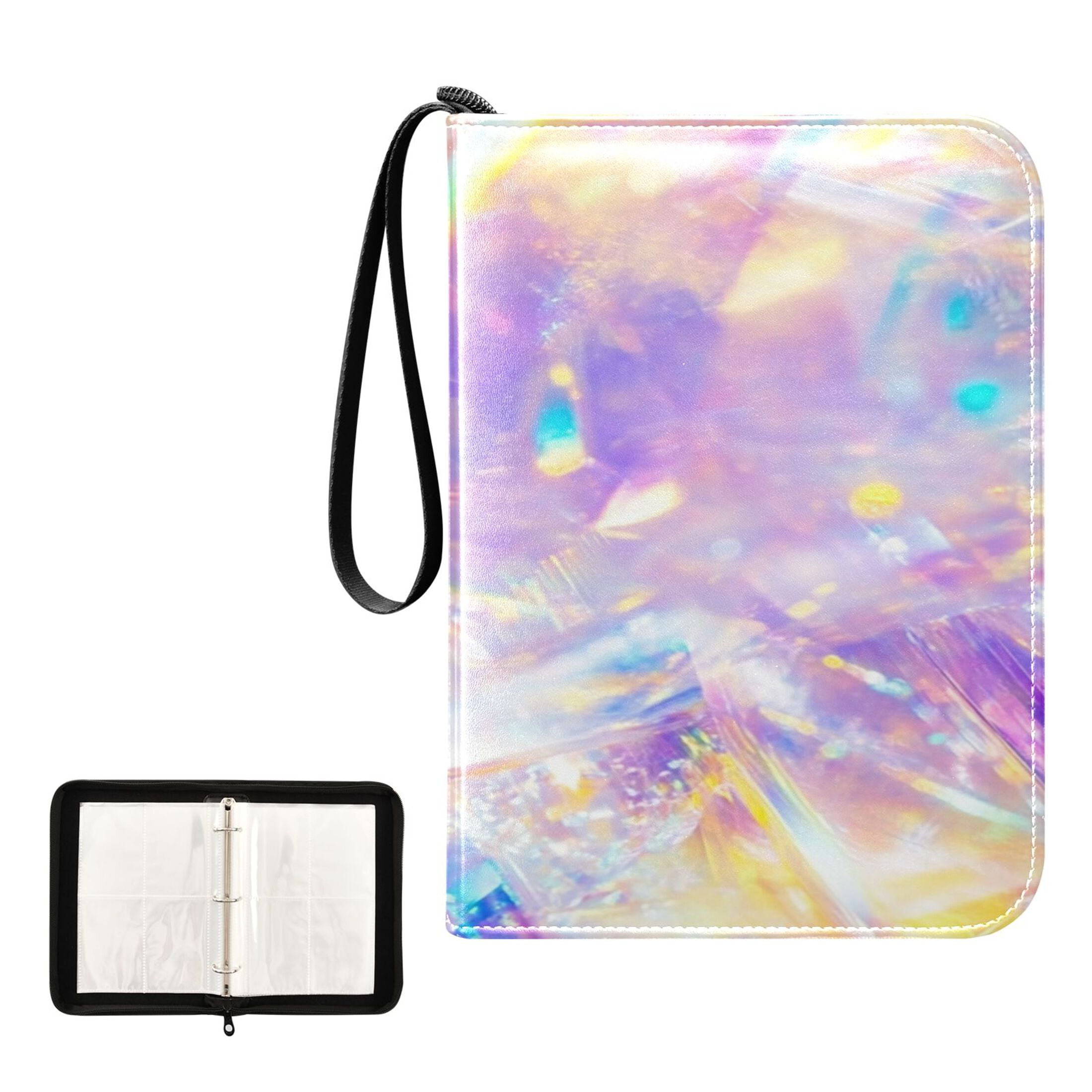 400 Pockets Trading Cards Album,Card Binder 4-Pocket, Cards Collector ...