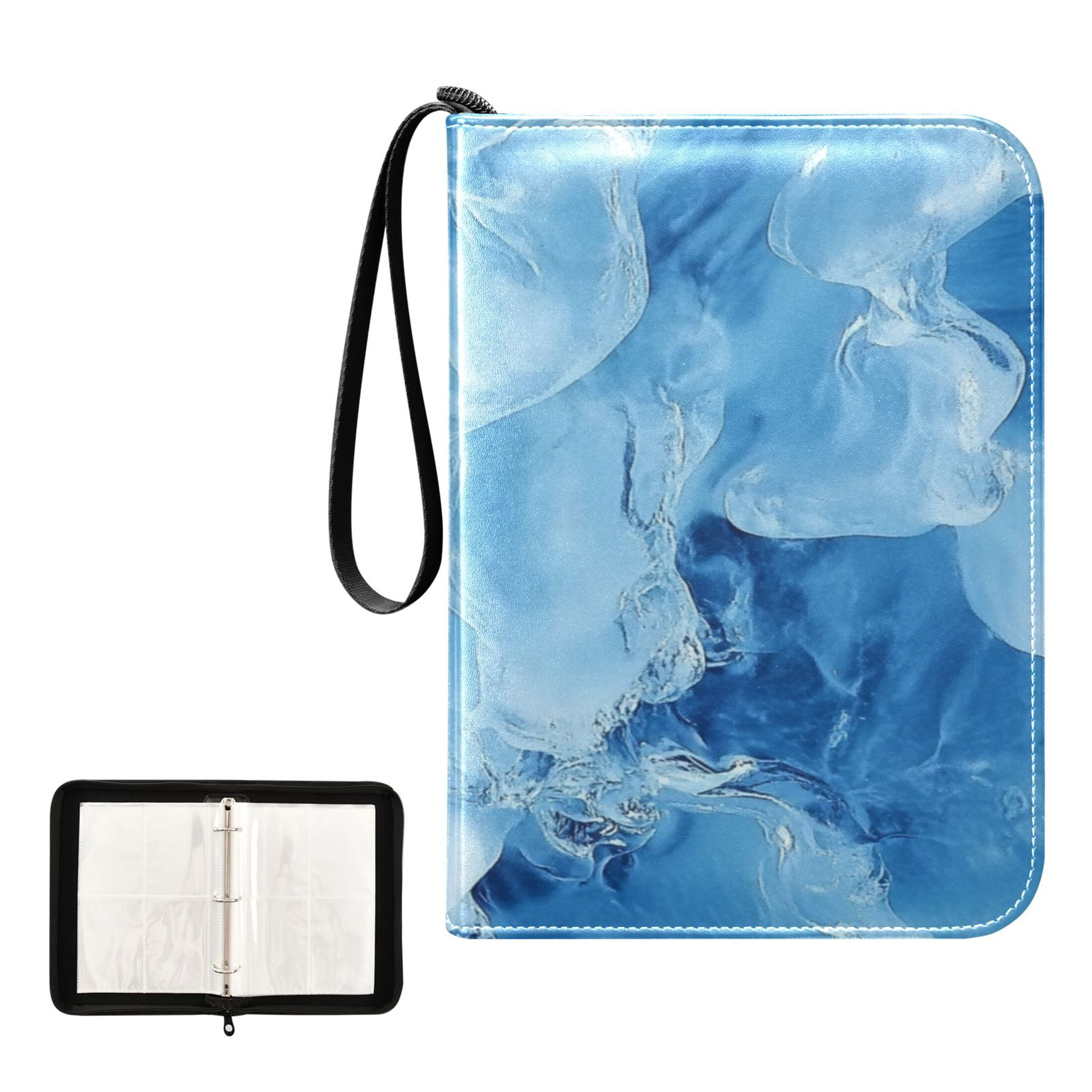 400 Pockets Trading Cards Album,Card Binder 4-Pocket, Cards Collector ...