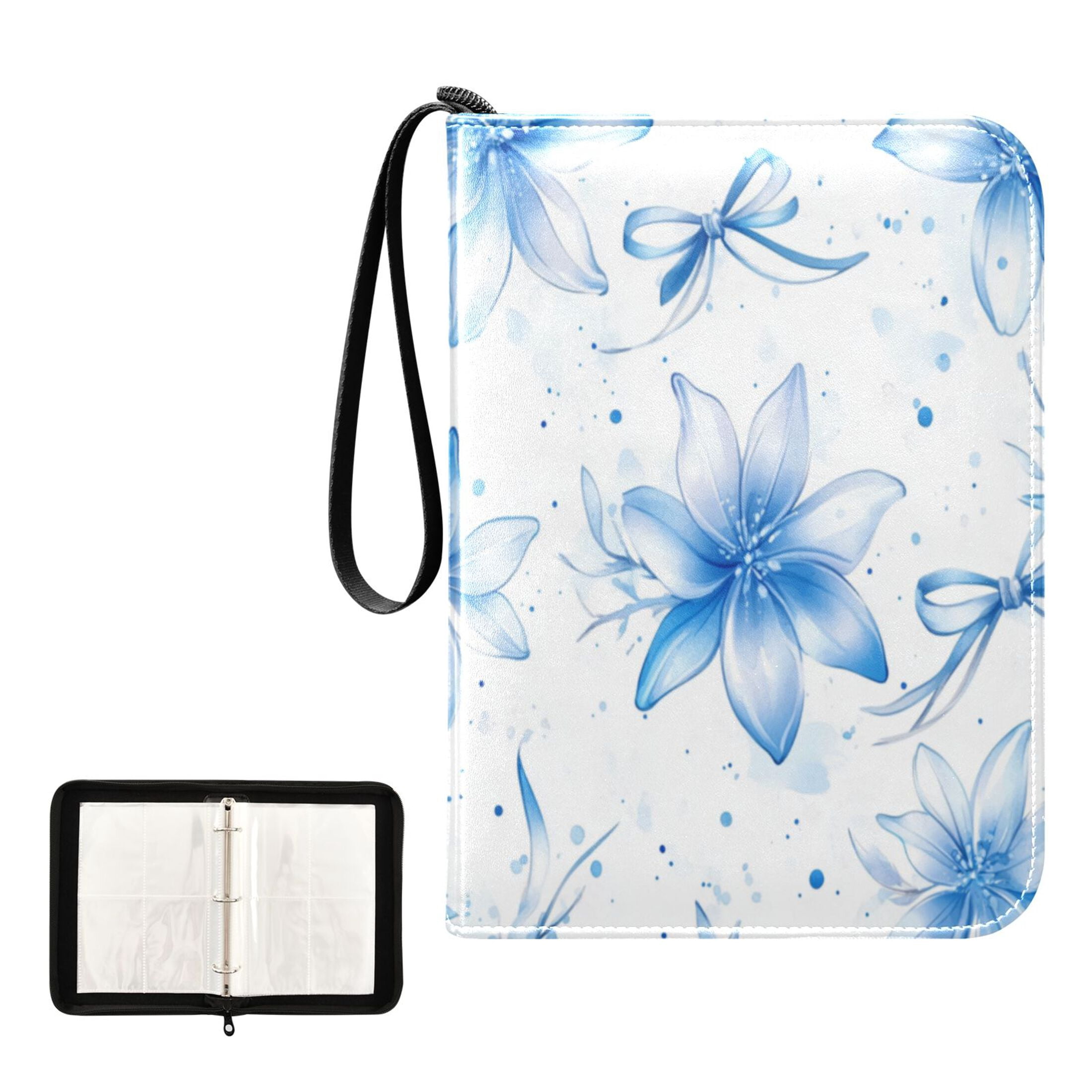 400 Pockets Trading Cards Album,Card Binder 4-Pocket, Cards Collector ...