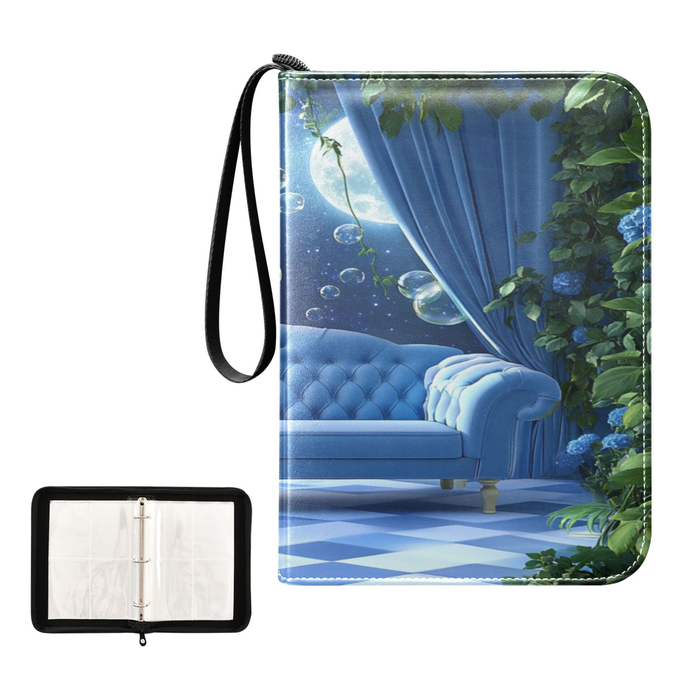 400 Pockets Trading Cards Album,Card Binder 4-Pocket, Cards Collector ...