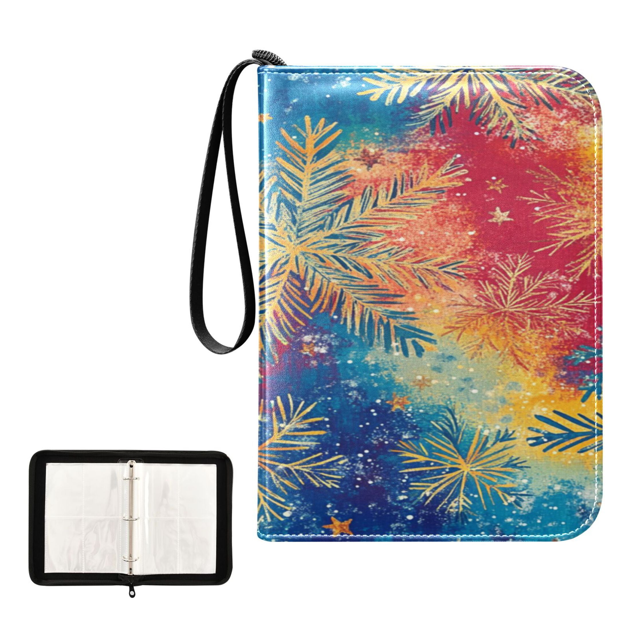 400 Pockets Trading Cards Album,Card Binder 4-Pocket, Cards Collector ...