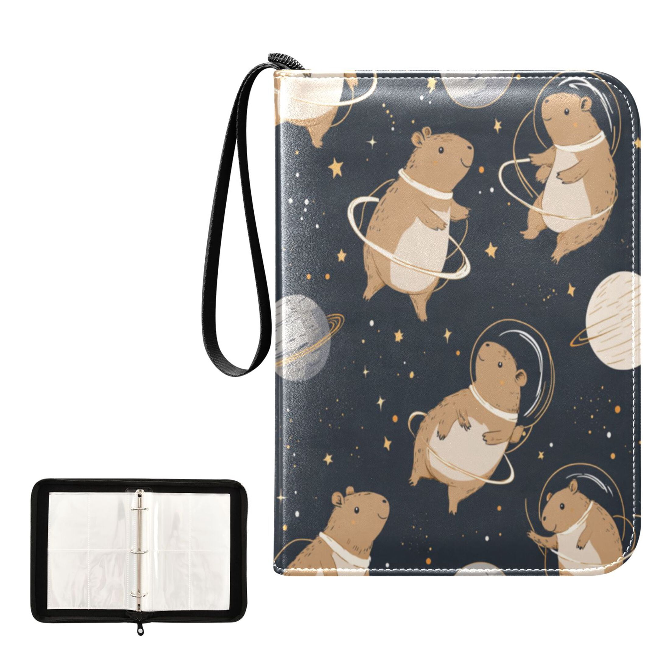400 Pockets Trading Cards Album,Card Binder 4-Pocket, Cards Collector ...