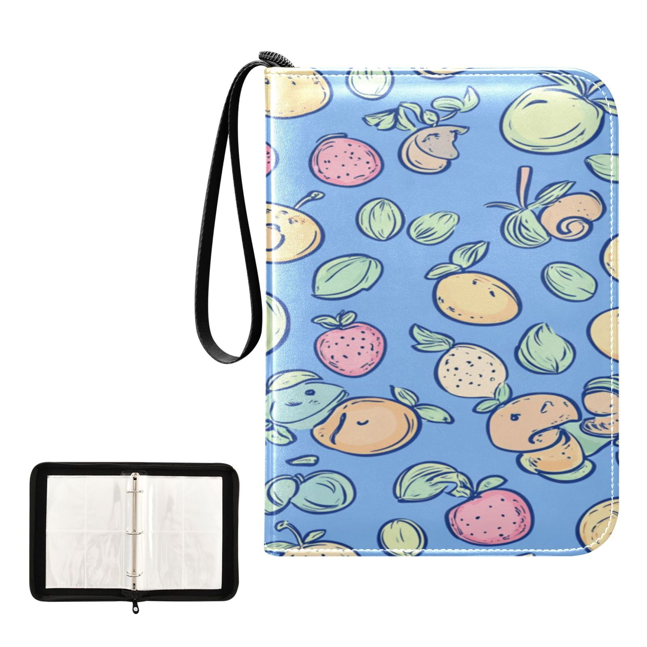 400 Pockets Trading Cards Album,Card Binder 4-Pocket, Cards Collector ...