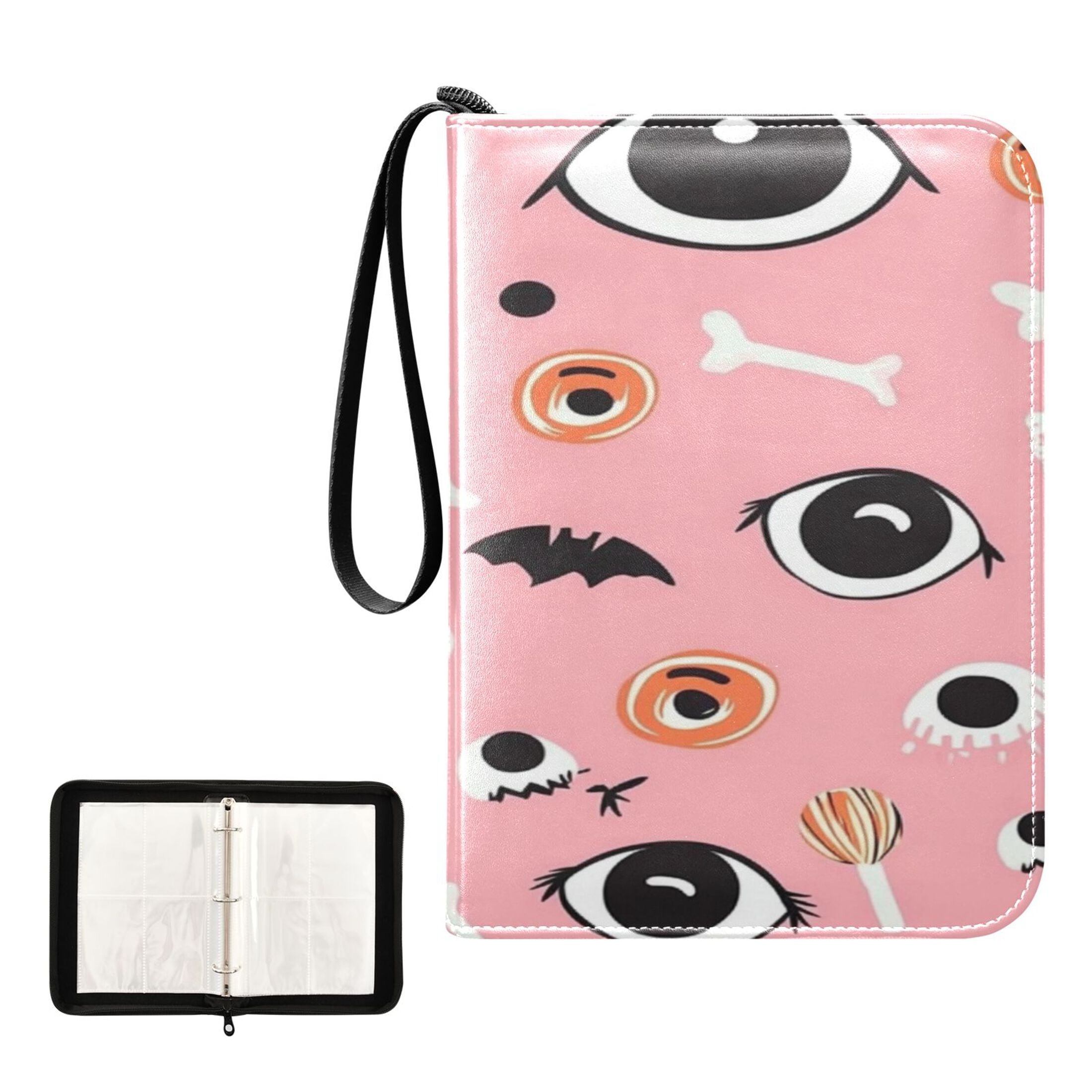 400 Pockets Trading Cards Album,Card Binder 4-Pocket, Cards Collector ...