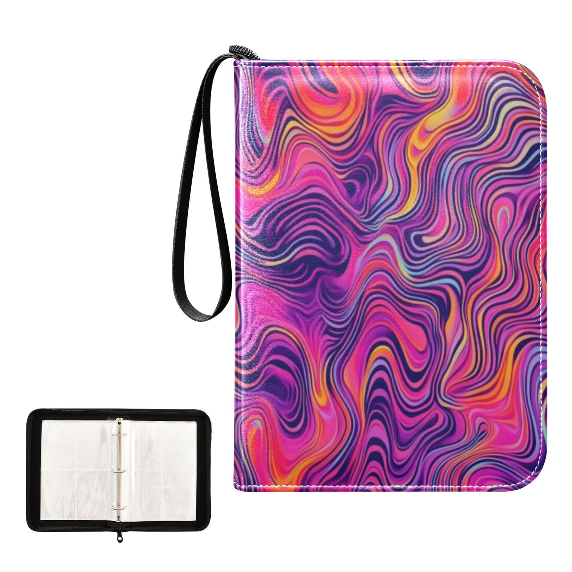 400 Pockets Trading Cards Album,Card Binder 4-Pocket, Cards Collector ...