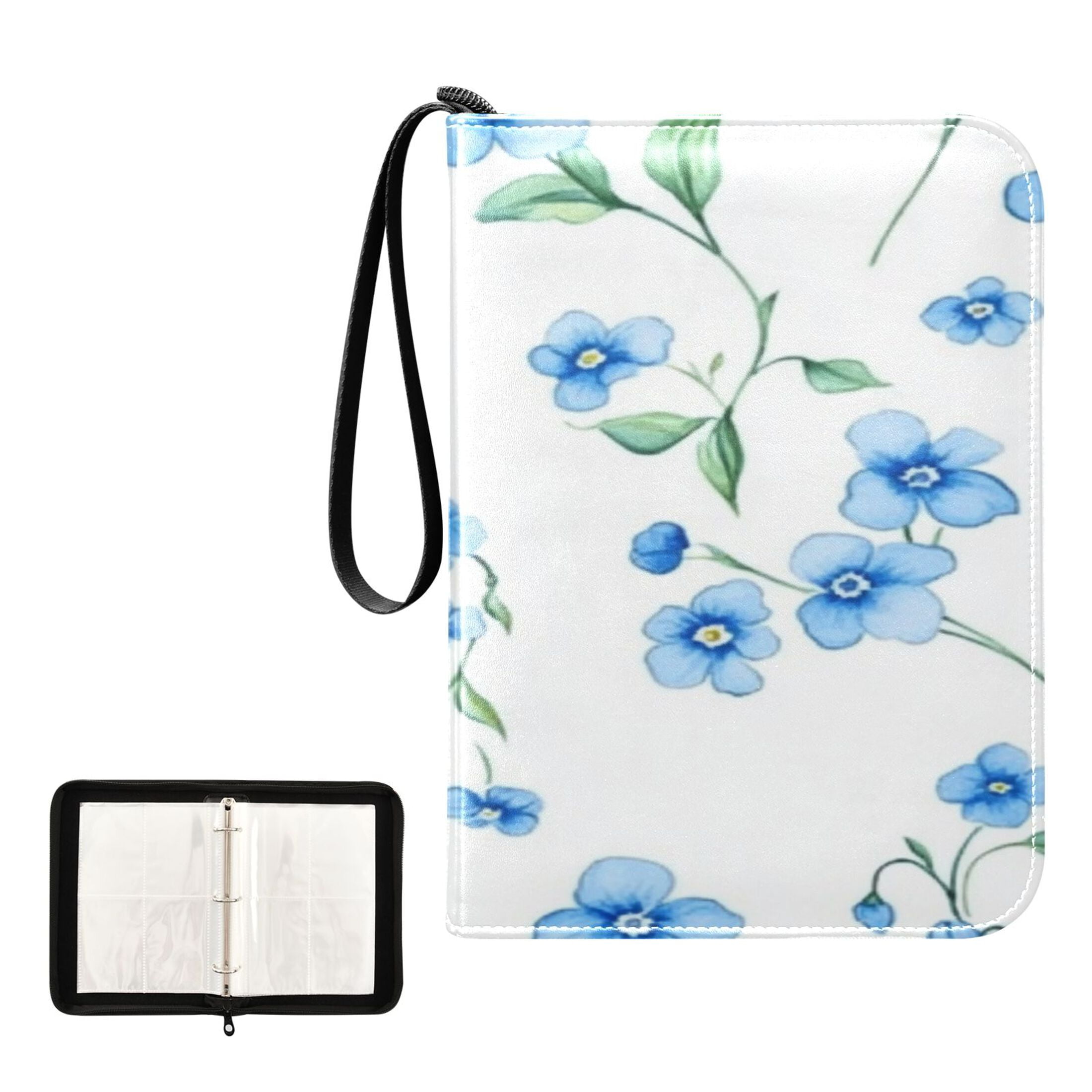 400 Pockets Trading Cards Album,Card Binder 4-Pocket, Cards Collector ...