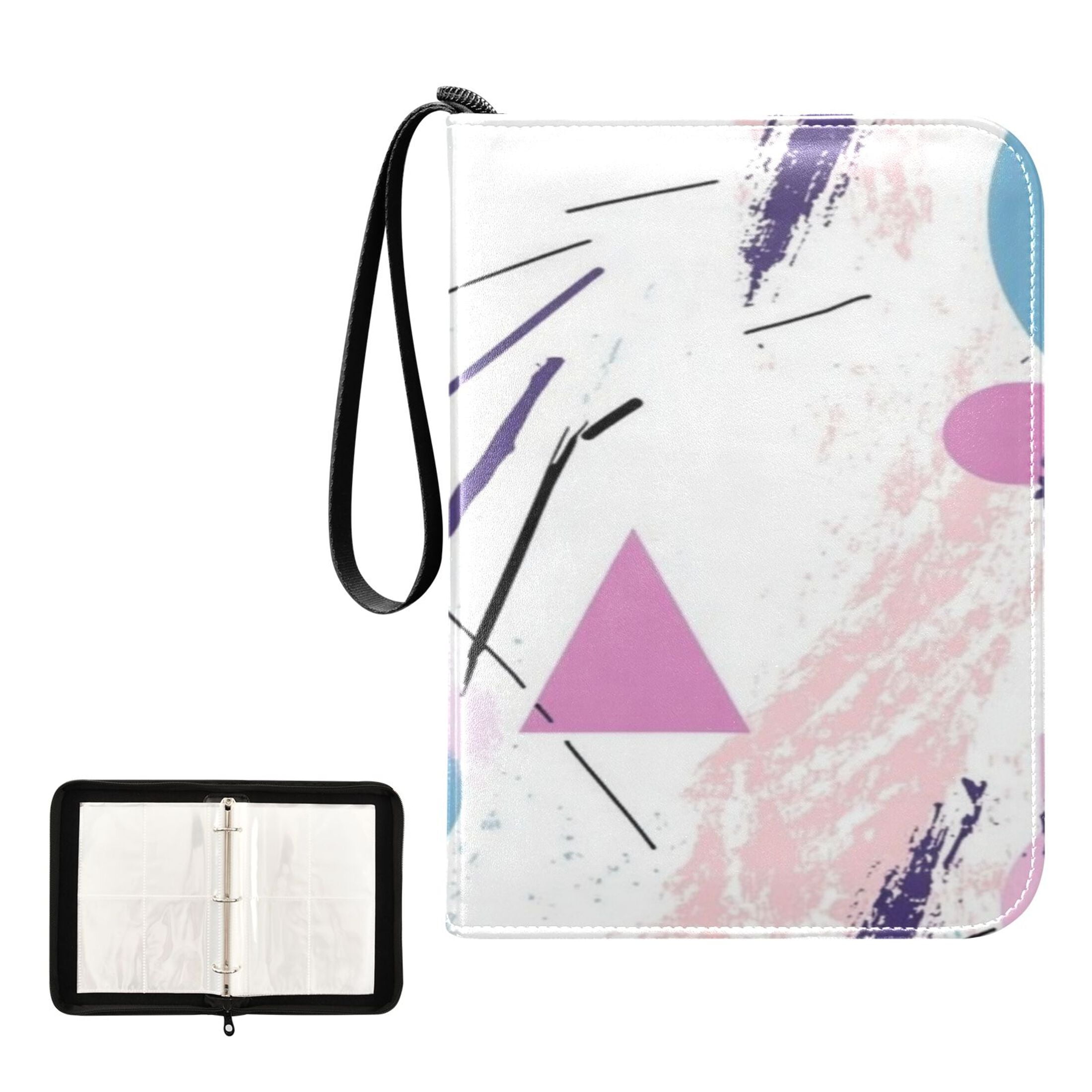 400 Pockets Trading Cards Album,Card Binder 4-Pocket, Cards Collector ...