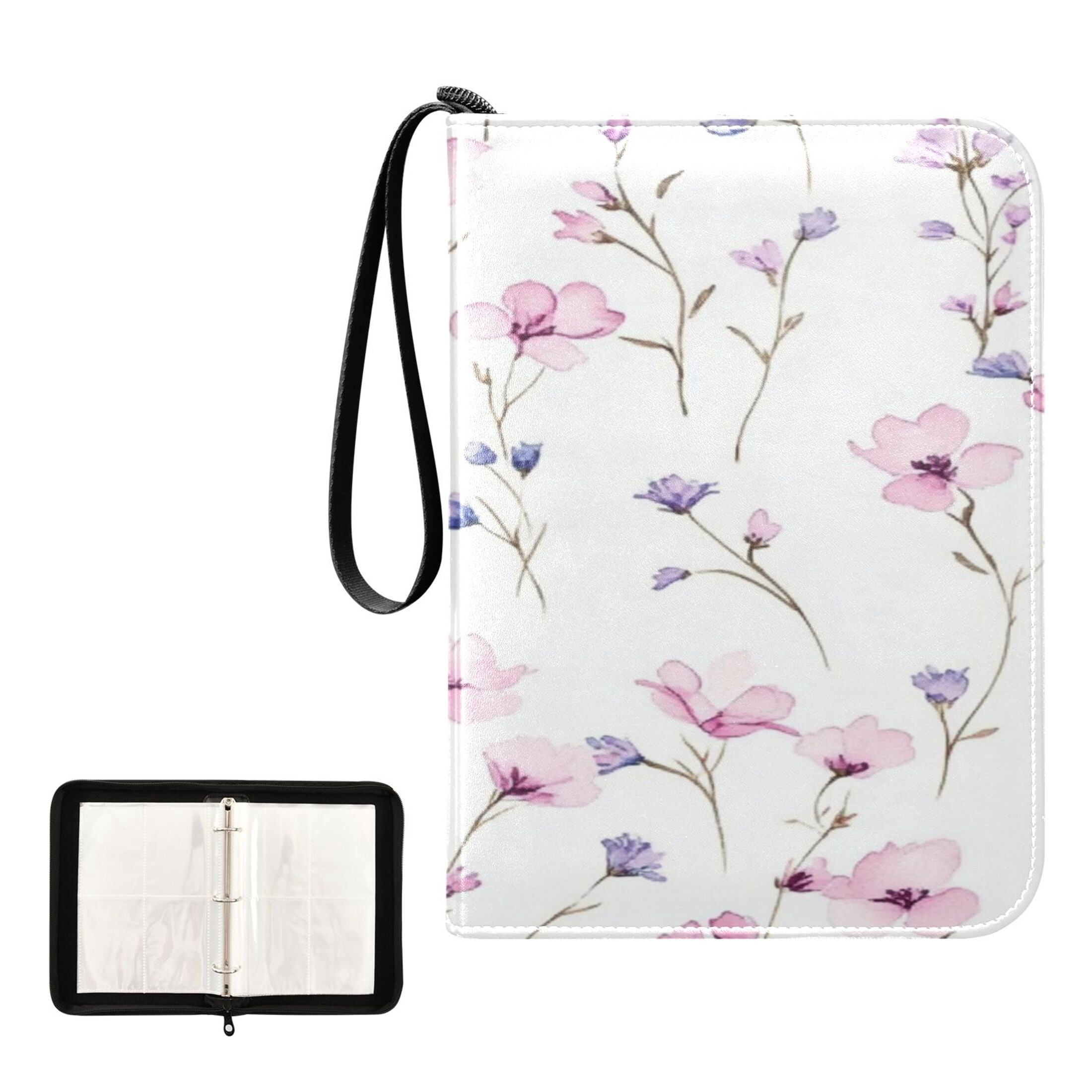 400 Pockets Trading Cards Album,Card Binder 4-Pocket, Cards Collector ...