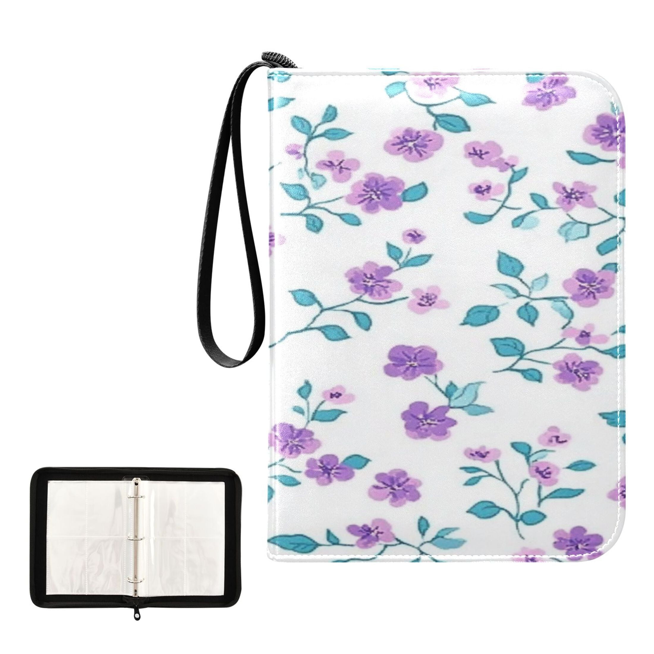 400 Pockets Trading Cards Album,Card Binder 4-Pocket, Cards Collector ...