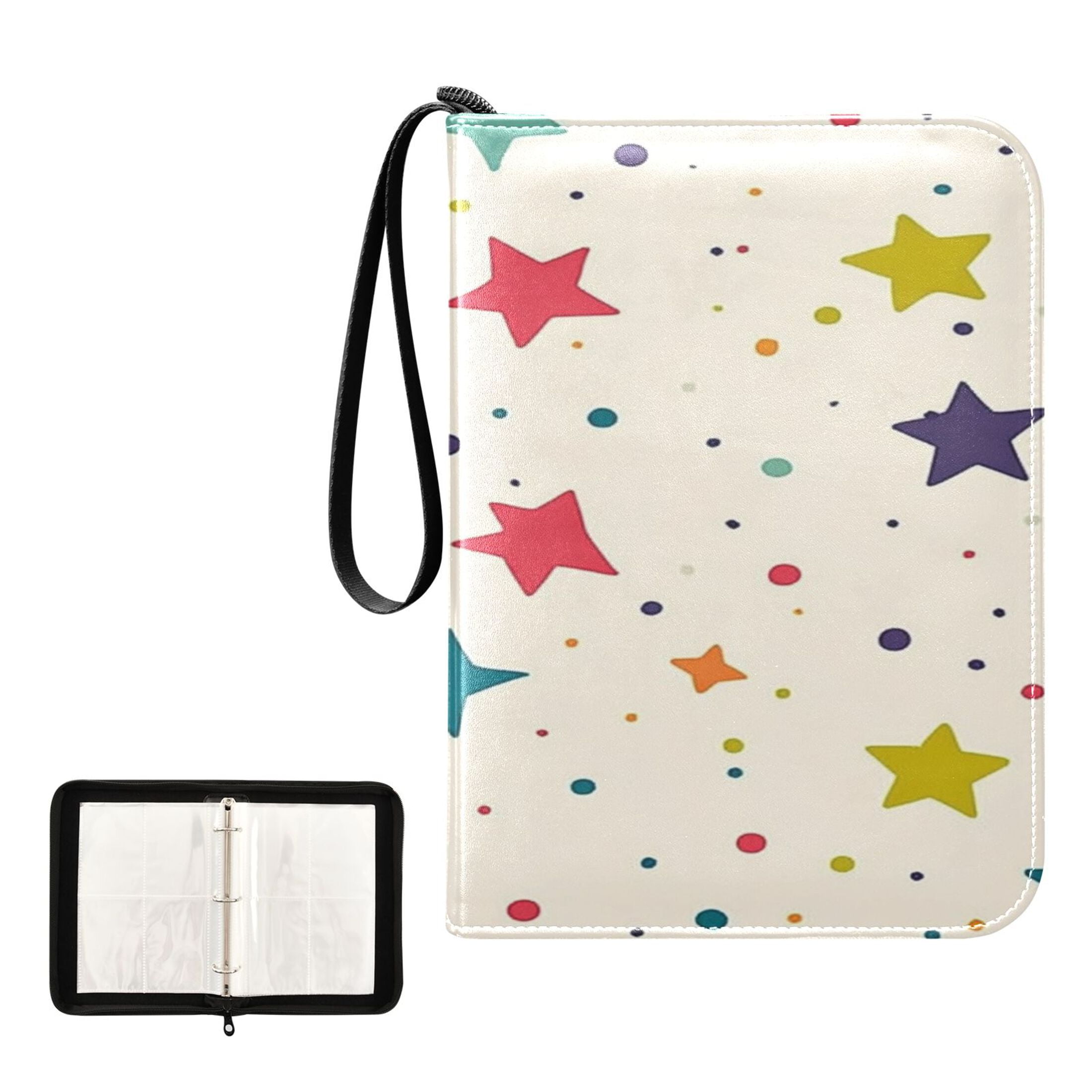 400 Pockets Trading Cards Album,Card Binder 4-Pocket, Cards Collector ...