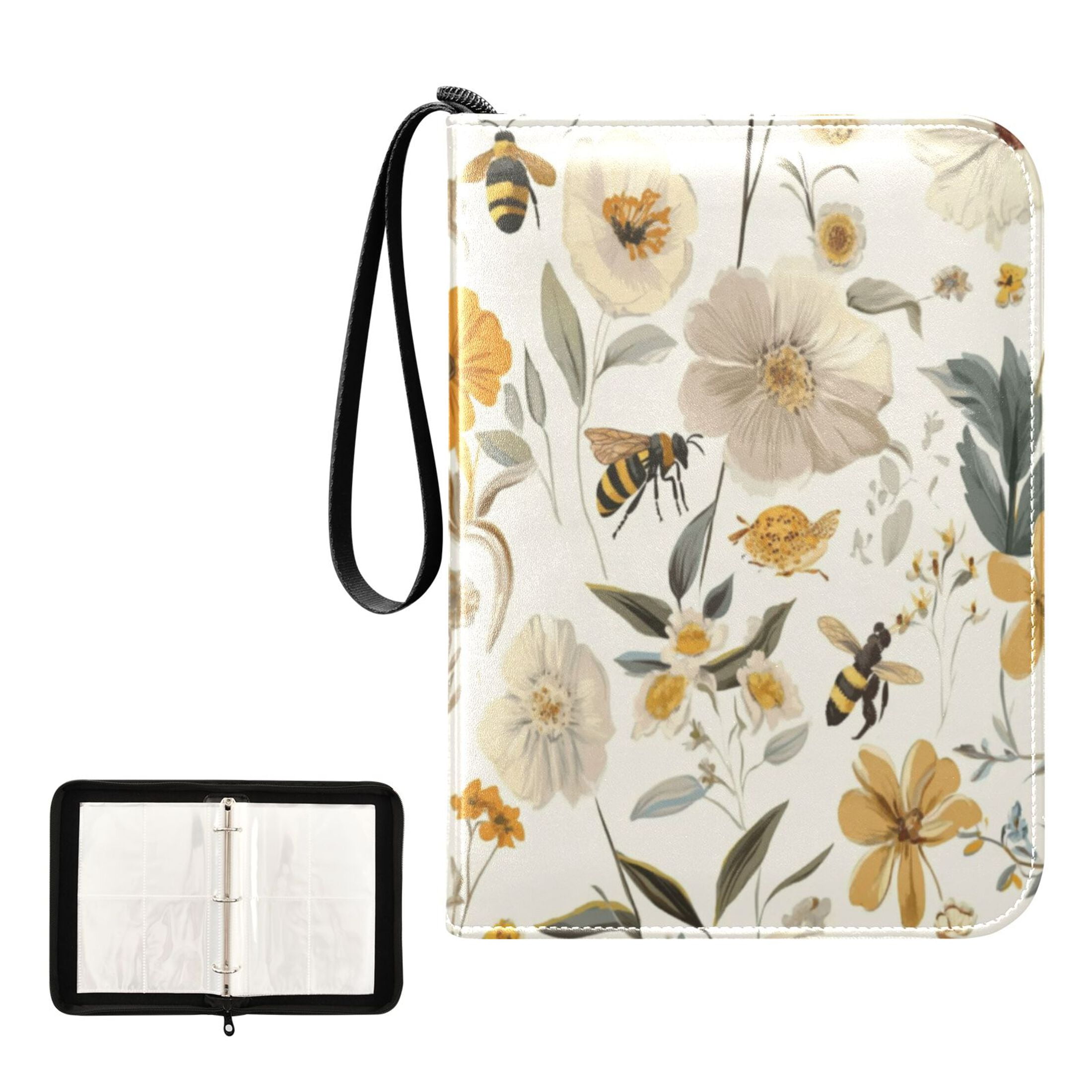 400 Pockets Trading Cards Album,Card Binder 4-Pocket, Cards Collector ...