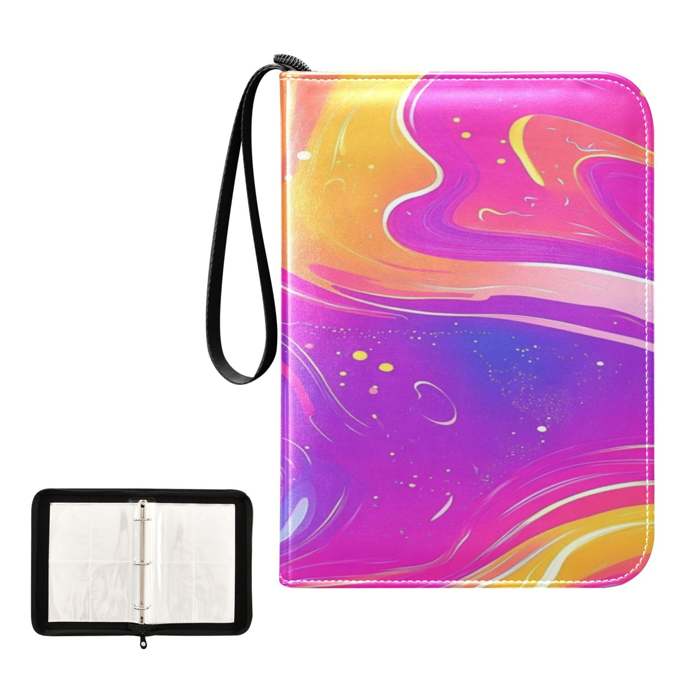 400 Pockets Trading Cards Album,Card Binder 4-Pocket, Cards Collector ...