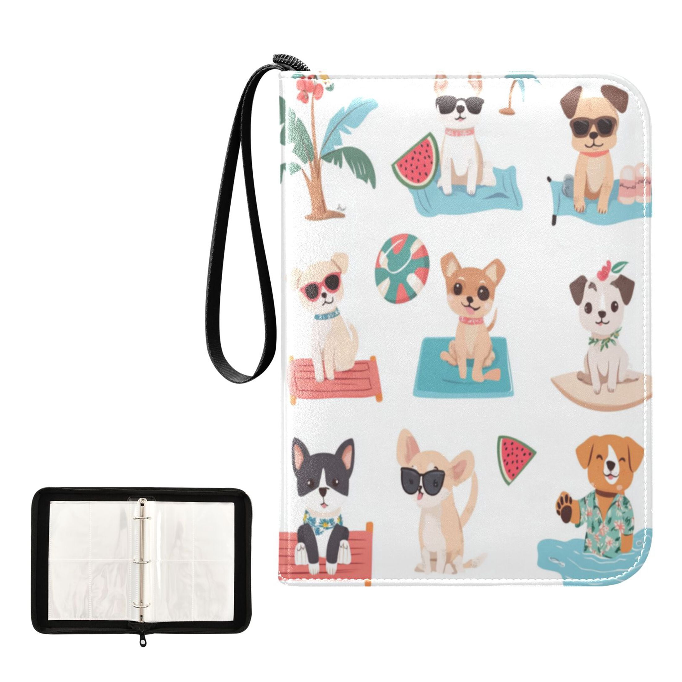 400 Pockets Trading Cards Album,Card Binder 4-Pocket, Cards Collector ...